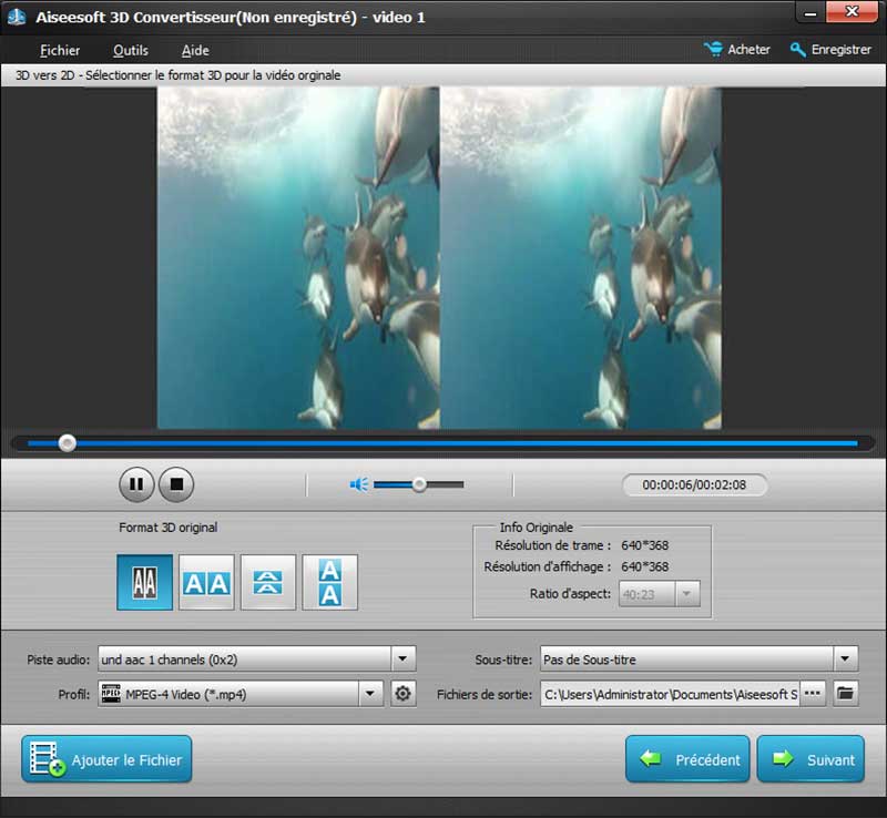 Merci d'avoir installé Aiseesoft 3D Convertisseur