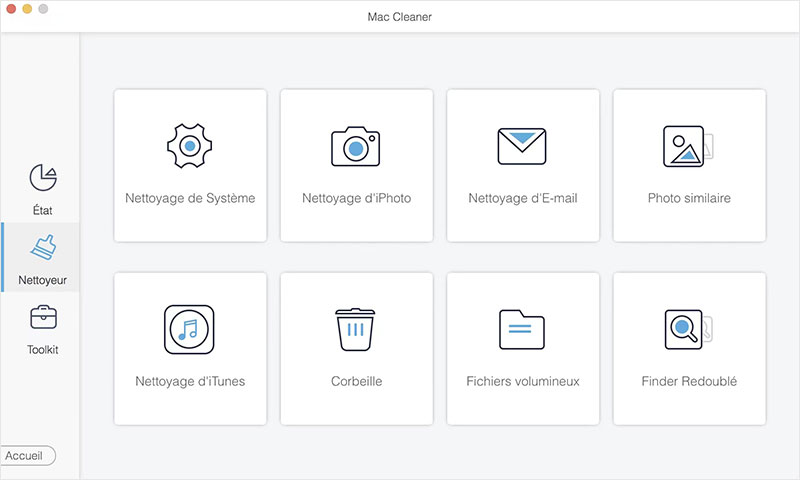 Merci d'avoir installé Aiseesoft Mac Cleaner