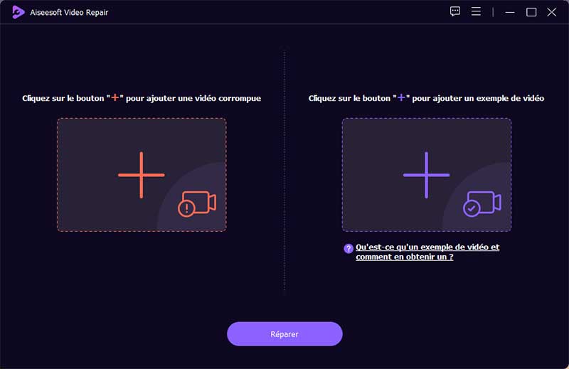 Merci d'avoir installé Aiseesoft Video Repair